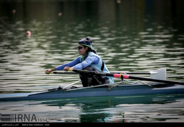 Photos: Iran’s rowing team training at Azadi’s Sport Complex Lake | The ...