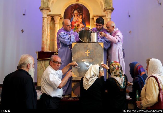 Holy muron was celebrated at St. Sarkis Cathedral in Tehran, Iran | The ...