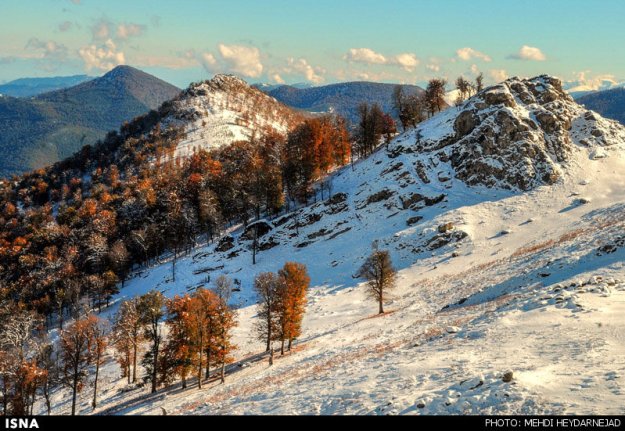 Photo Series: Autumn in Iran – Snowfall in Talesh, Gilan | The other Iran
