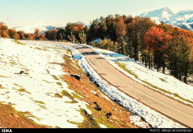 Photo Series: Autumn in Iran – Snowfall in Talesh, Gilan | The other Iran