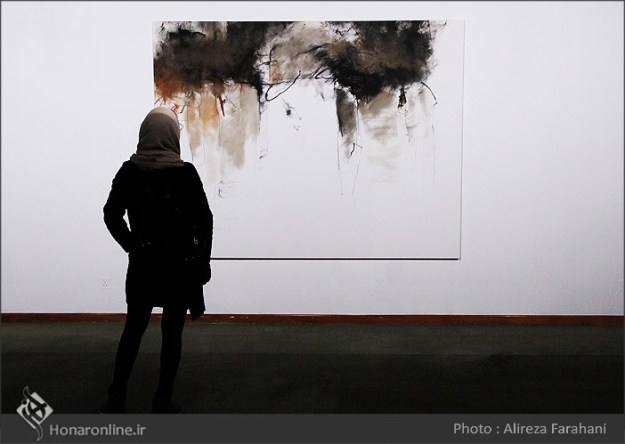 Mixed exhibition of Iranian and Western art at the Tehran Museum of ...