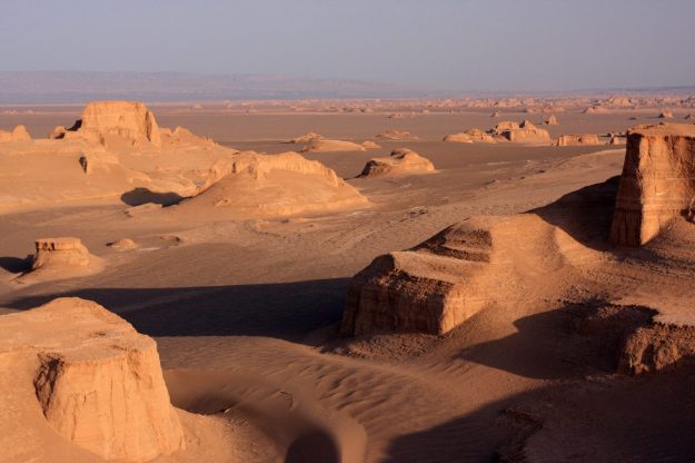 Iran’s Kerman Province: Beautiful yardang landscape near Shahdad ...